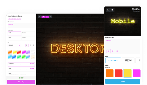 AI Sign Design and Sign Selling Software - Sign Customiser