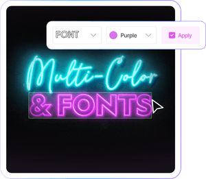 All Sign Options - Sign Customiser